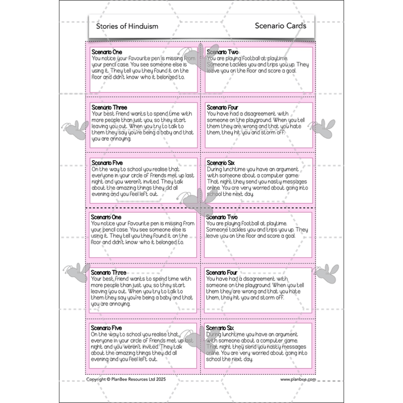 Primary Resources Hinduism KS2 RE Lesson Pack | PlanBee