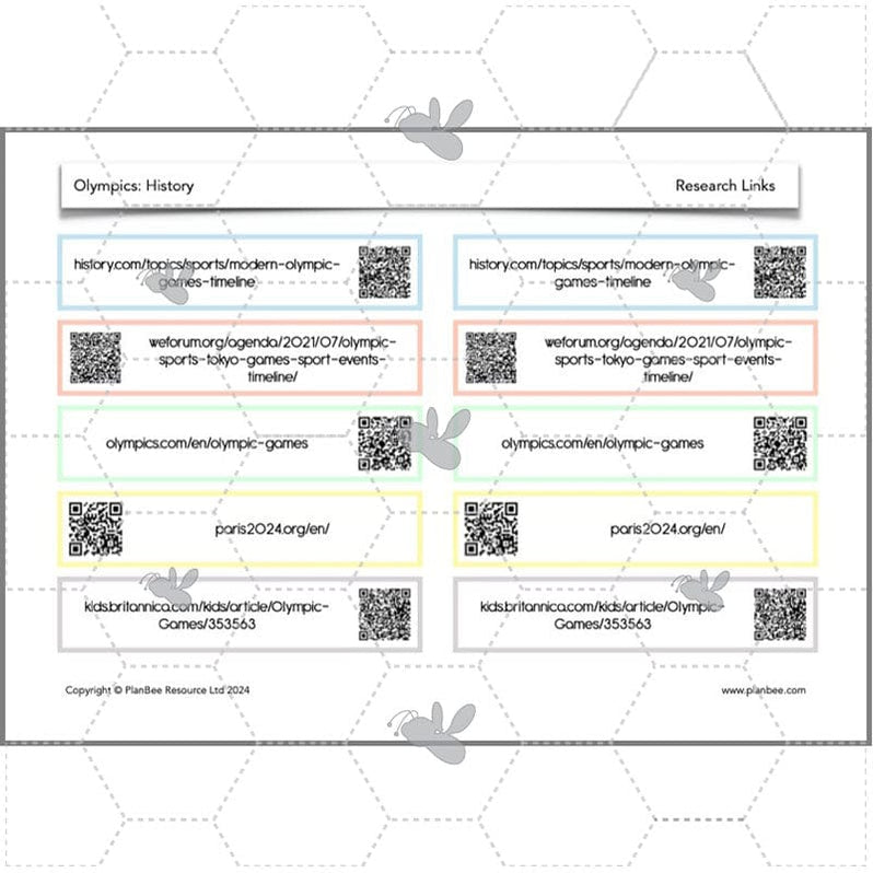 Olympic Games Year 5/6 Lesson Pack by PlanBee