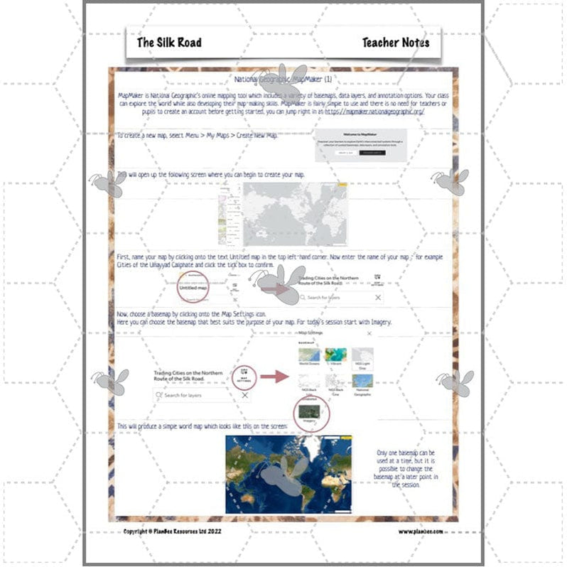 The Silk Road KS2 Geography lessons | PlanBee