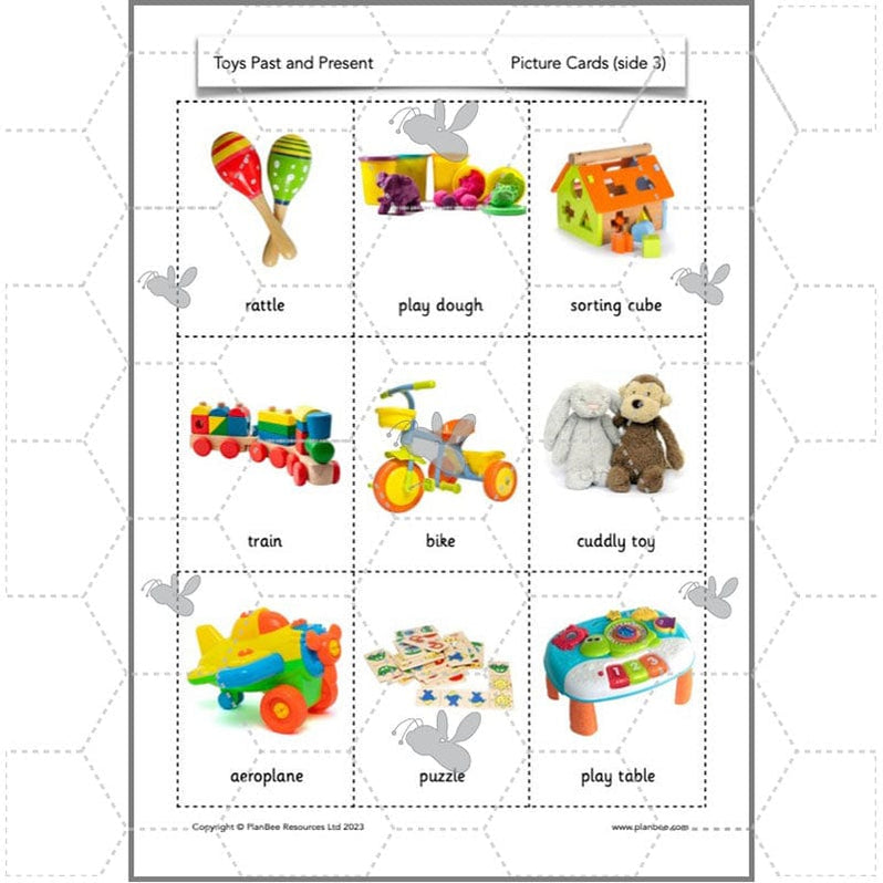 Toys Past and Present | KS1 History Lesson Pack by PlanBee