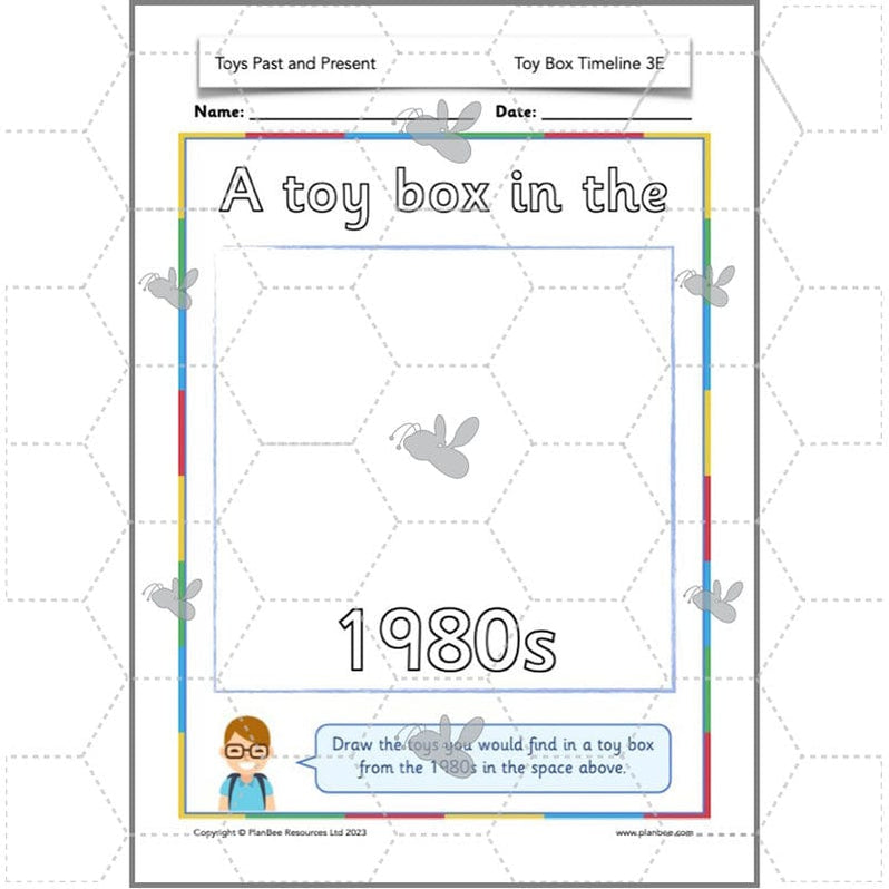 Toys Past and Present | KS1 History Lesson Pack by PlanBee