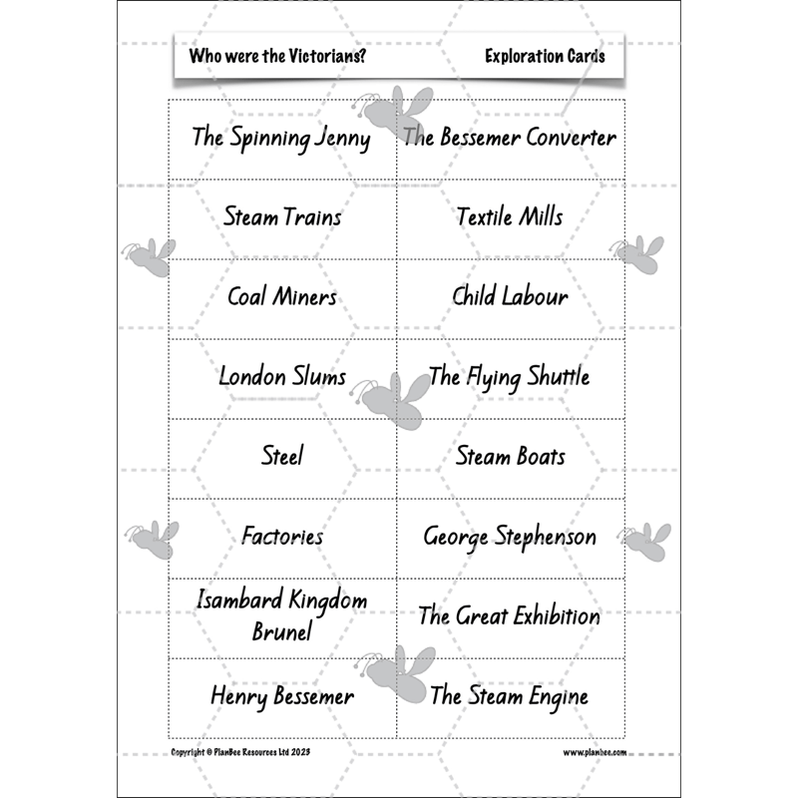 Who were the Victorians KS2 History Lessons and Resources — PlanBee