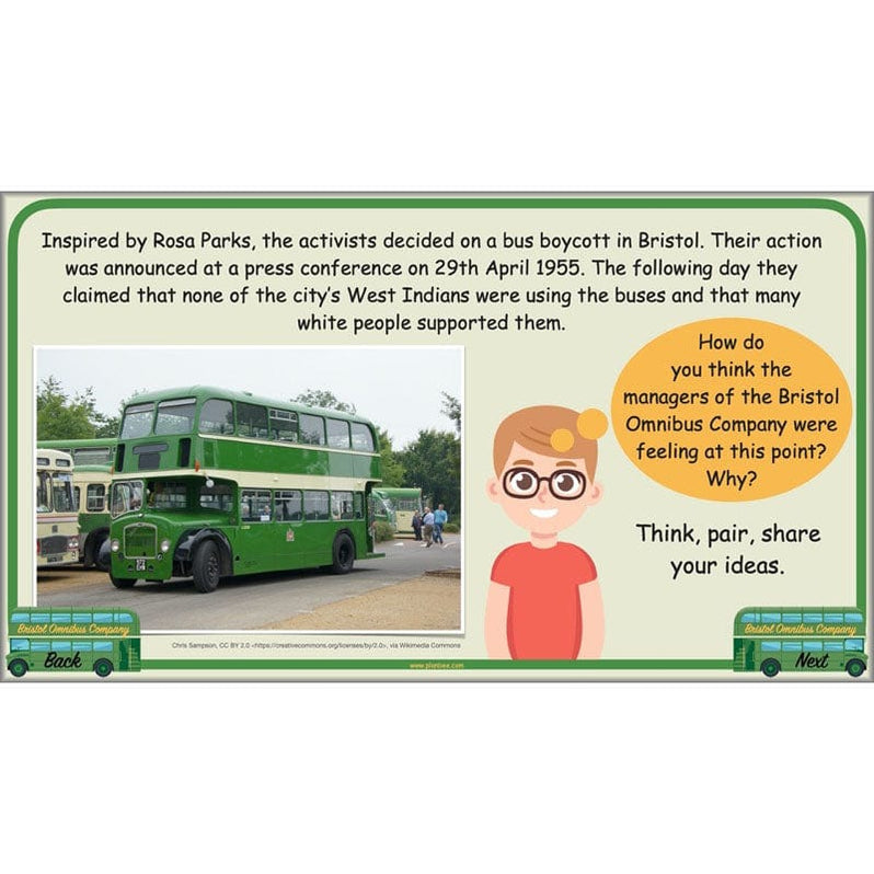 Bristol Bus Boycott KS2 History Lessons by PlanBee