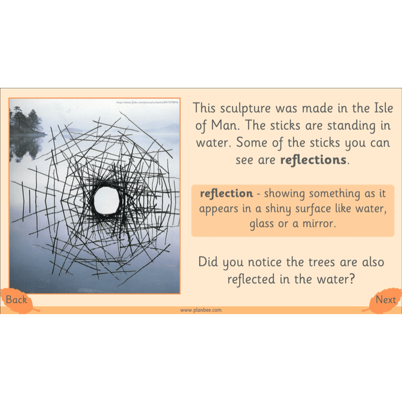 Andy Goldsworthy KS1 Art Lesson Plans created by PlanBee