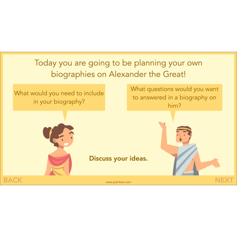 Alexander the Great KS2 | English Lessons | Biographies — PlanBee
