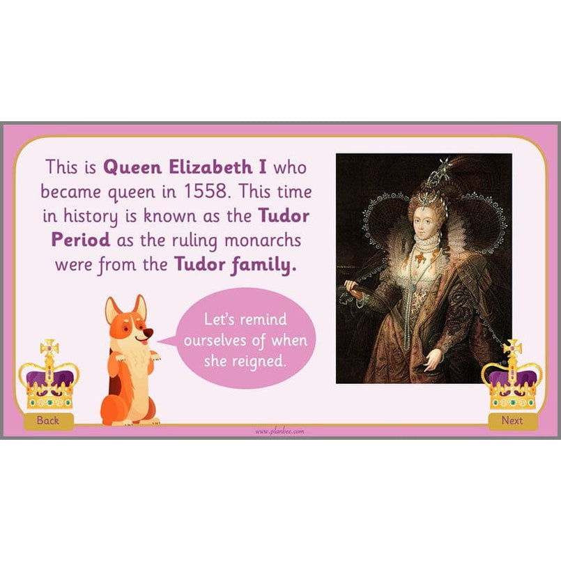 Famous Queens | KS1 History Lesson Pack by PlanBee