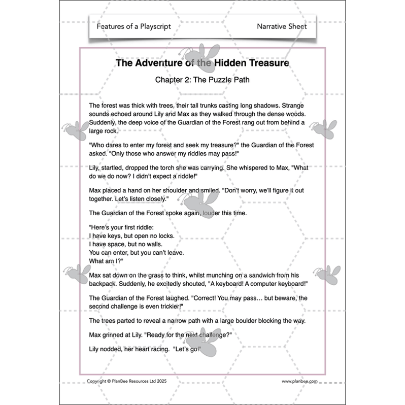 Features of a Playscript KS2 | English Lesson Pack — PlanBee