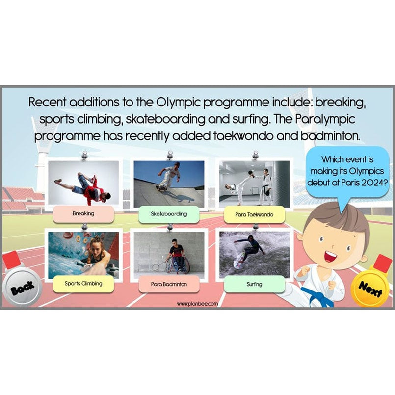 Olympic Games Year 5/6 Lesson Pack by PlanBee