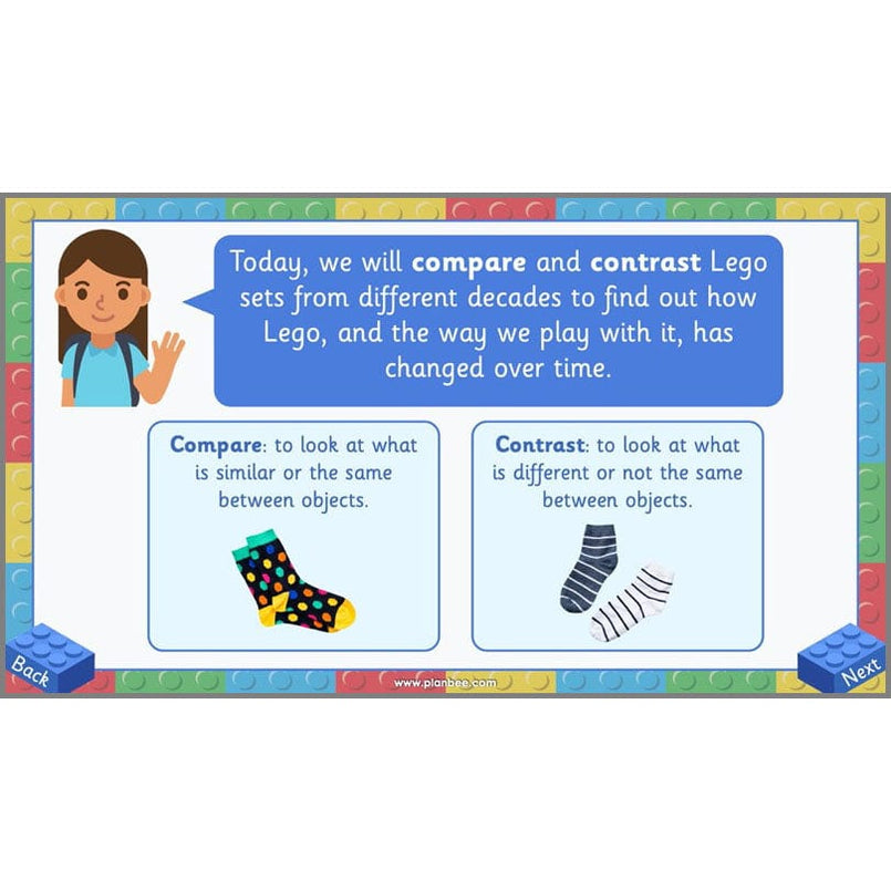 Toys Past and Present | KS1 History Lesson Pack by PlanBee