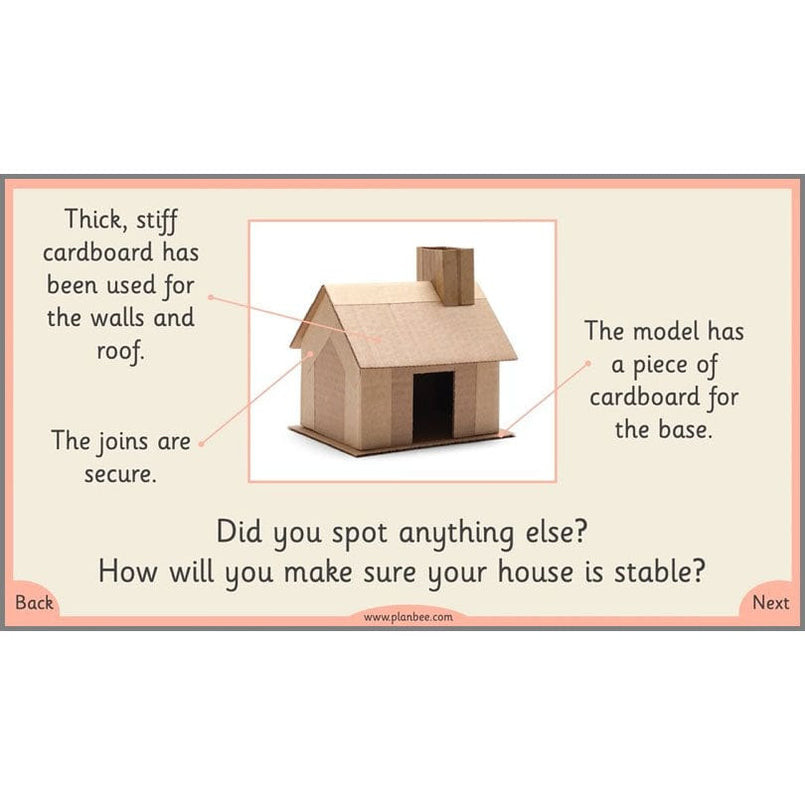 Houses and Homes KS1 DT Lesson Pack by PlanBee