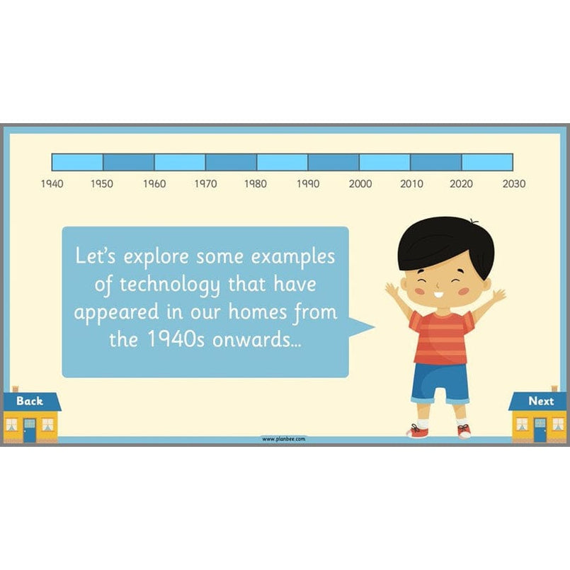 KS1 Homes in the Past History Lesson Pack by PlanBee