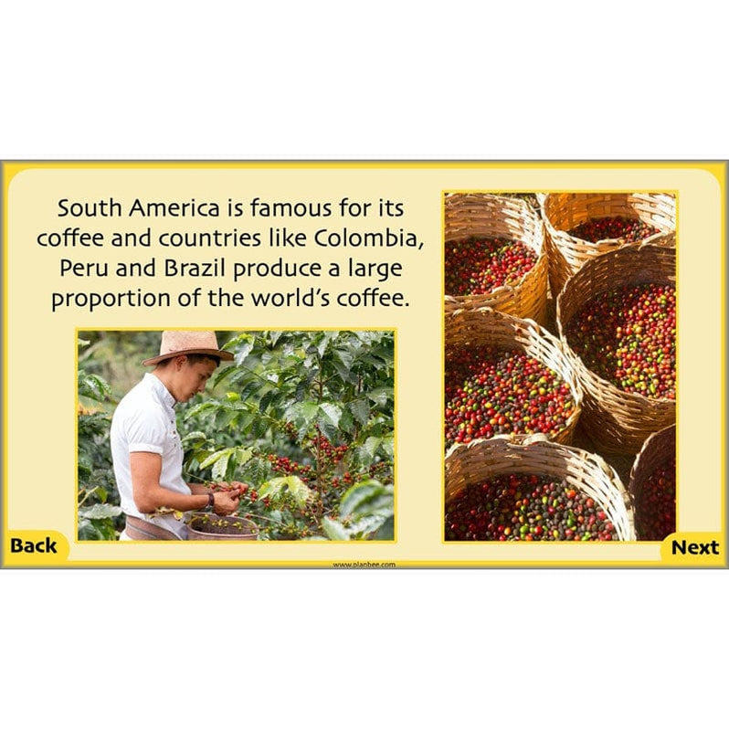 South America KS2 Geography Lesson Pack by PlanBee