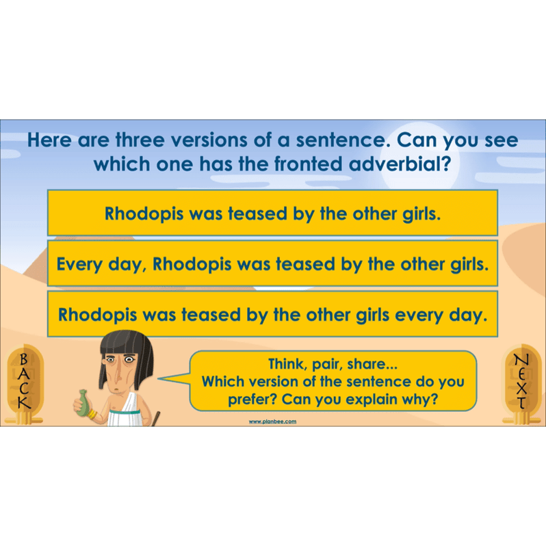 The Egyptian Cinderella Planning Pack for KS2 — PlanBee