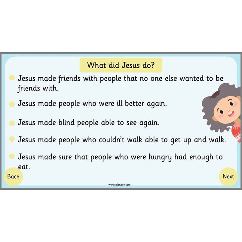 What did Jesus teach us? KS1 Christianity Lessons — PlanBee