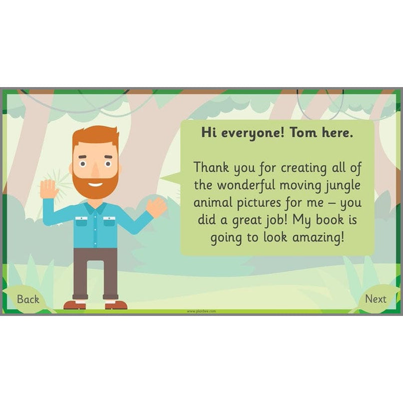 Jungle-themed Sliders and Levers KS1 Lesson Pack | PlanBee