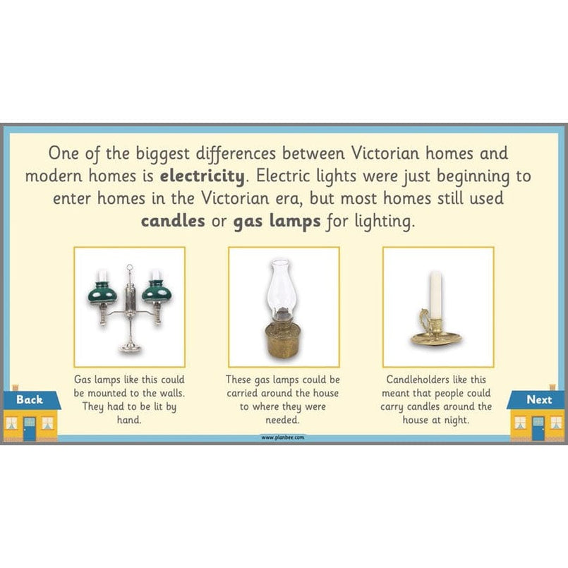 KS1 Homes in the Past History Lesson Pack by PlanBee