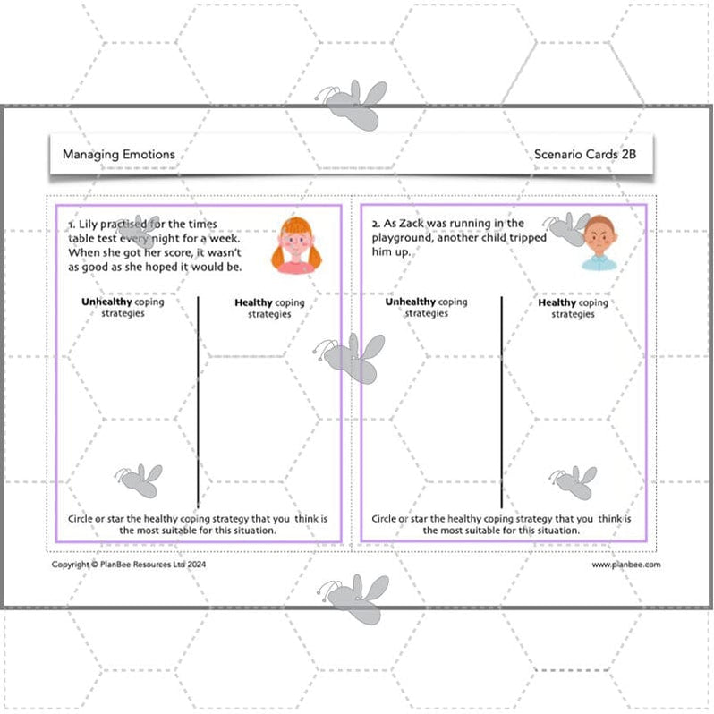 Managing Emotions KS2 PSHE lessons | PlanBee