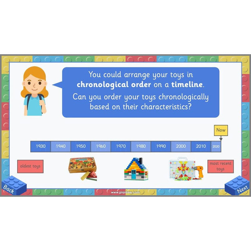 Toys Past and Present | KS1 History Lesson Pack by PlanBee