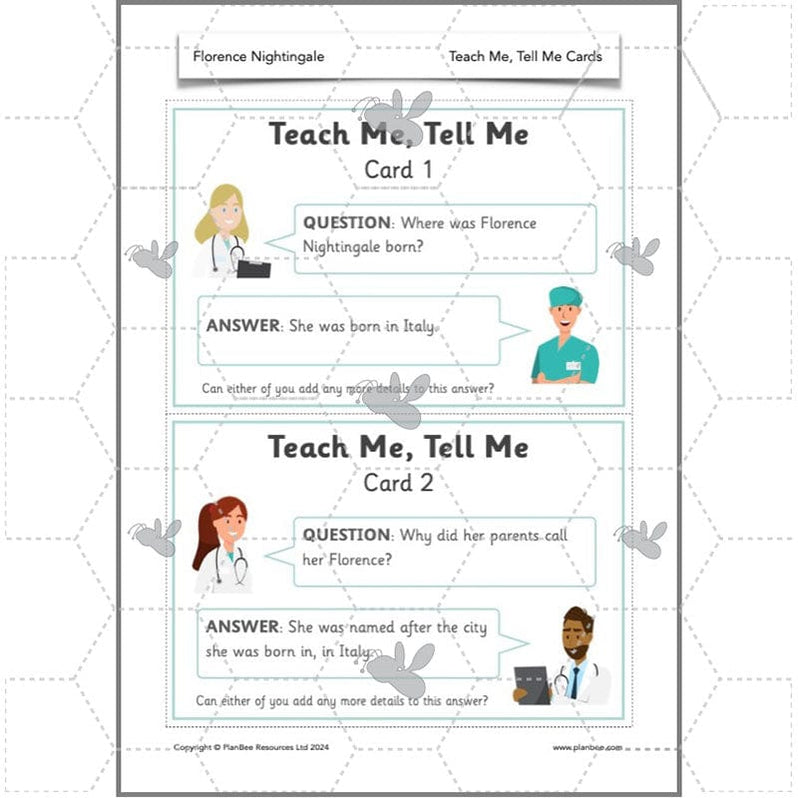 Florence Nightingale KS1 Lesson Pack by PlanBee