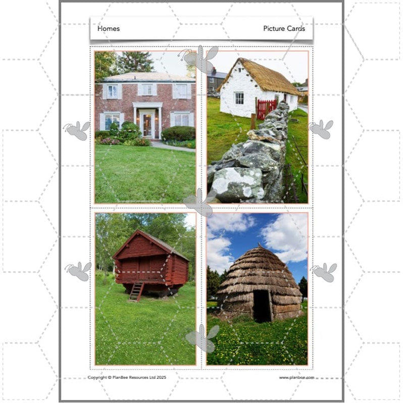 Houses and Homes KS1 DT Lesson Pack by PlanBee