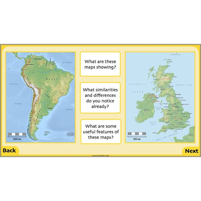 South America KS2 Geography Lesson Pack by PlanBee