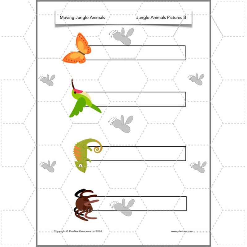 Jungle-themed Sliders and Levers KS1 Lesson Pack | PlanBee
