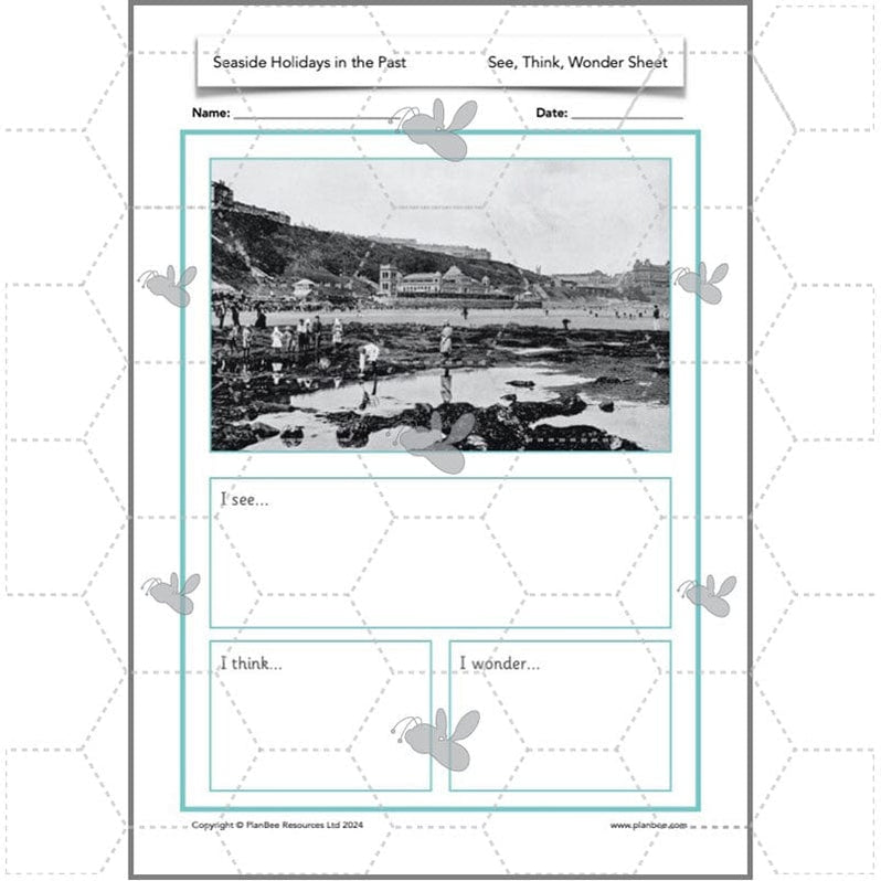 Seaside Holidays in the Past KS1 History Lessons | PlanBee