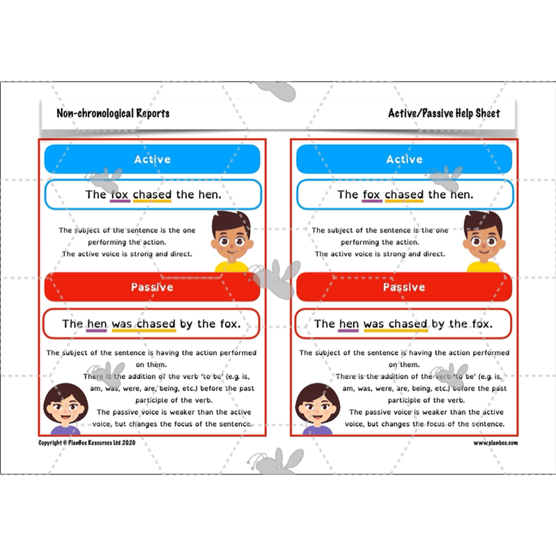 Non-chronological Reports Year 6 English Planning — PlanBee