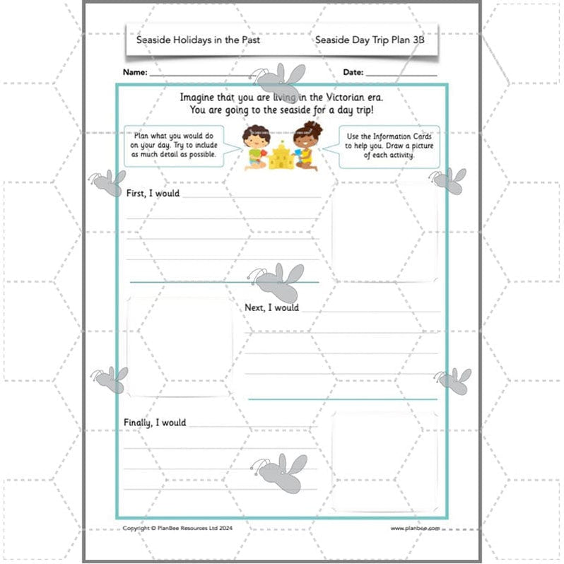 Seaside Holidays in the Past KS1 History Lessons | PlanBee
