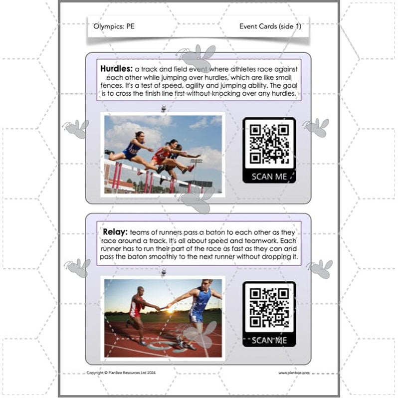 Olympic Games Year 5/6 Lesson Pack by PlanBee