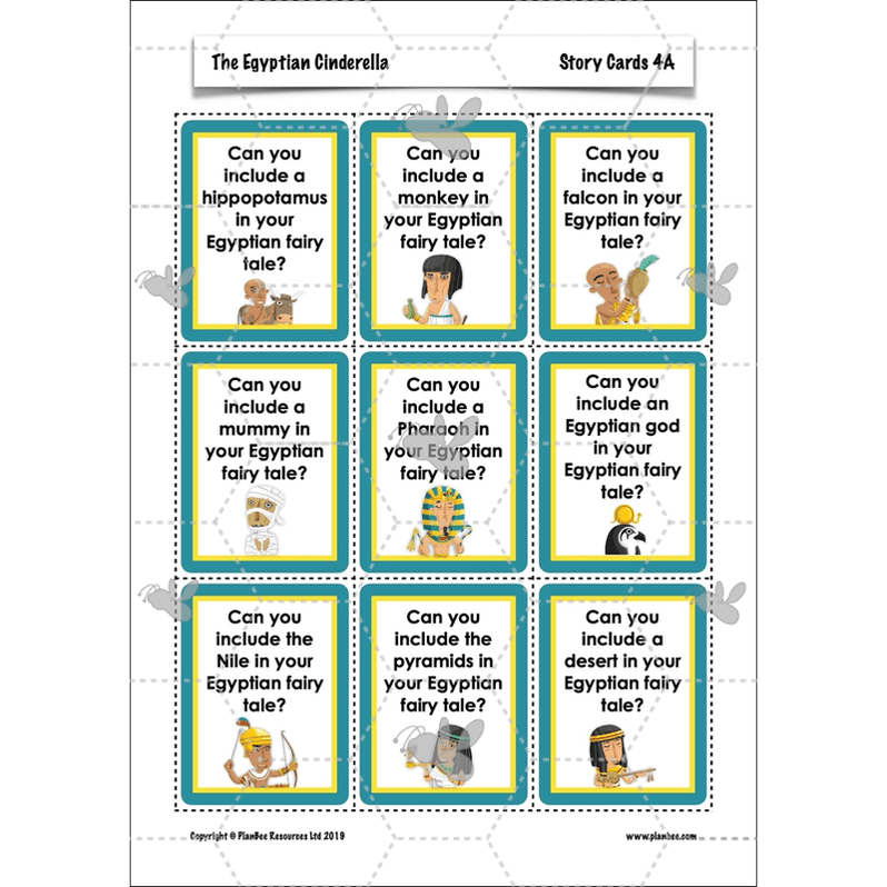 The Egyptian Cinderella Planning Pack for KS2 — PlanBee