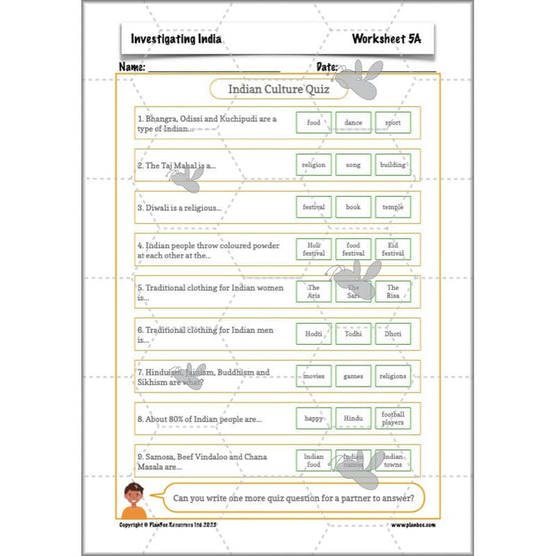 Investigating India KS2 Geography scheme for Year 3 & Year 4 — PlanBee