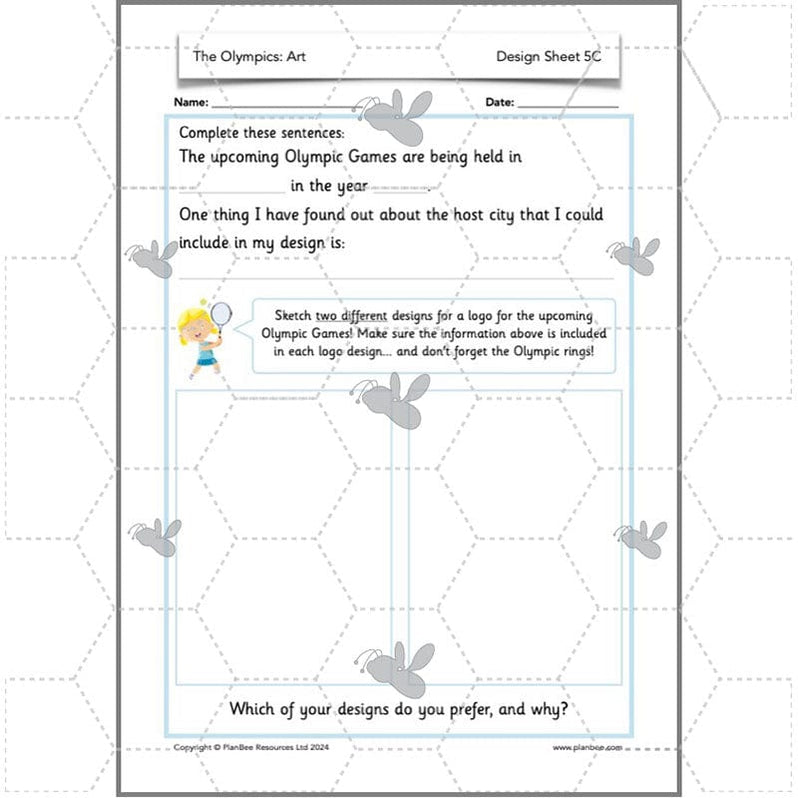 Olympic Games KS1 Lesson Pack by PlanBee