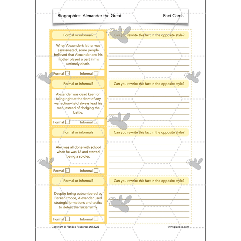 Alexander the Great KS2 | English Lessons | Biographies — PlanBee