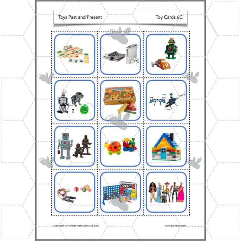 Toys Past and Present | KS1 History Lesson Pack by PlanBee