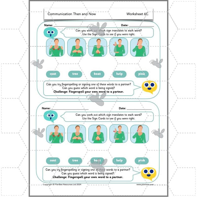 Communication Then and Now: Primary History Plans for KS1 — PlanBee