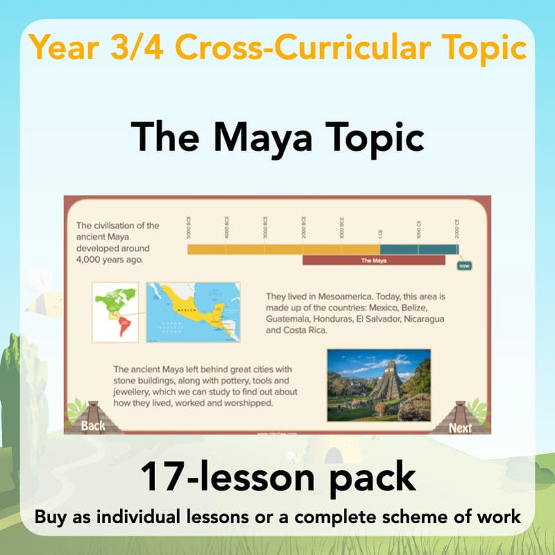 The Mayans KS2 Lesson Planning and Resources by PlanBee