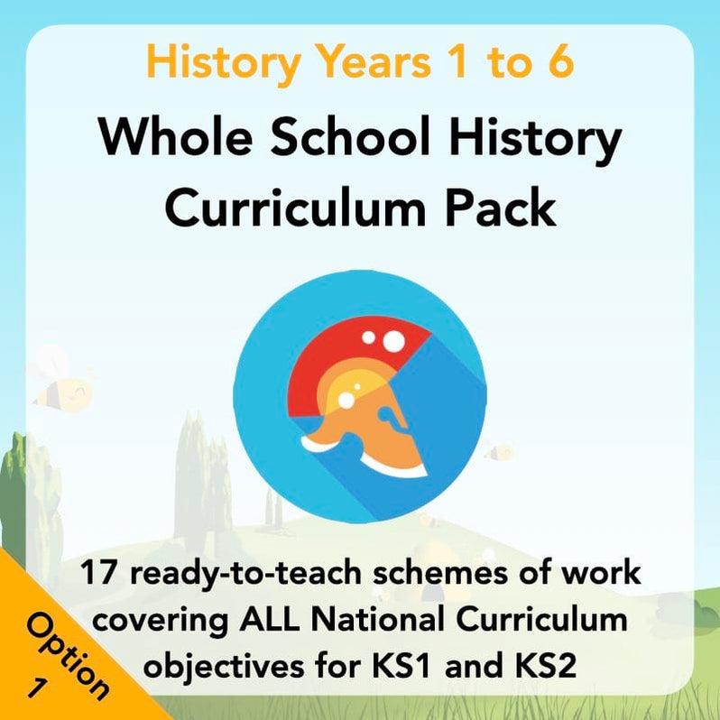 Whole School Primary History Curriculum Pack by PlanBee