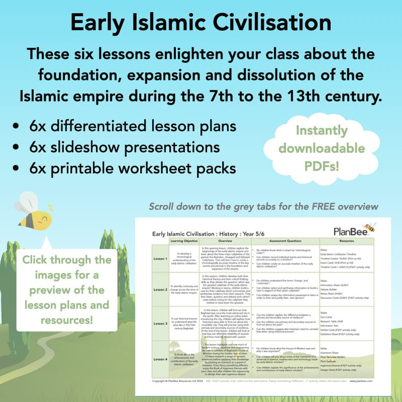 Early Islamic Civilisation KS2 History | PlanBee