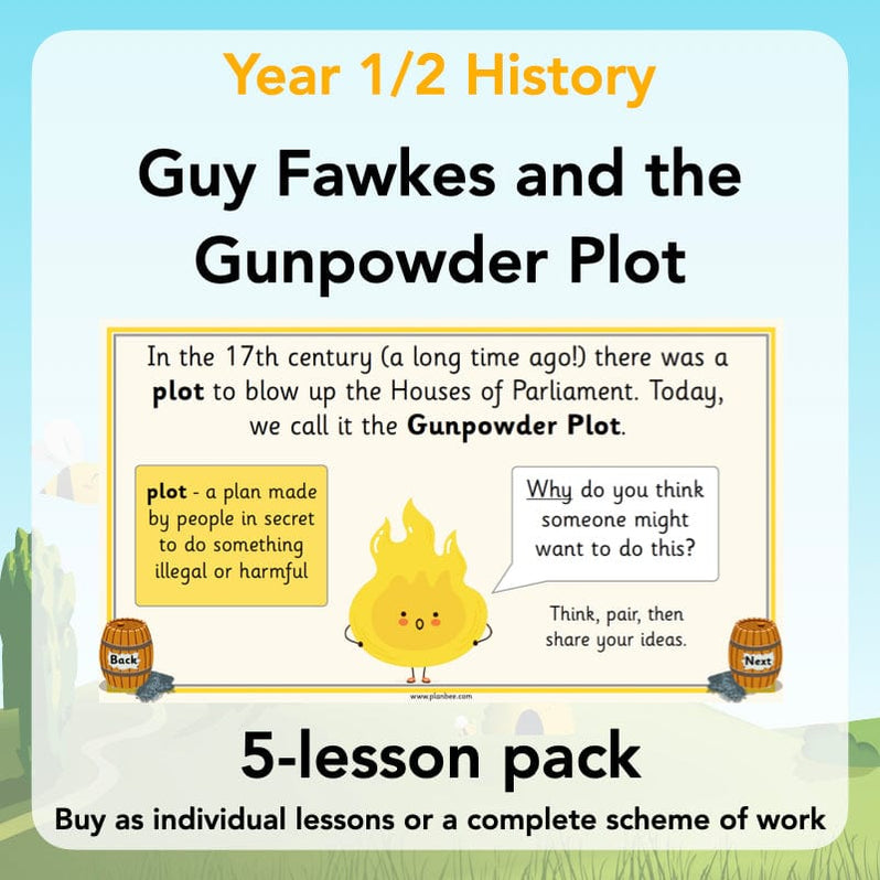 Guy Fawkes KS1 Resources & Lesson Plans | Gunpowder Plot — PlanBee