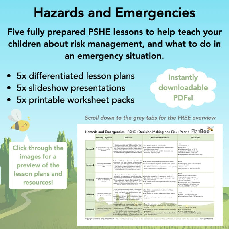 PSHE curriculum resources | PlanBee lesson packs