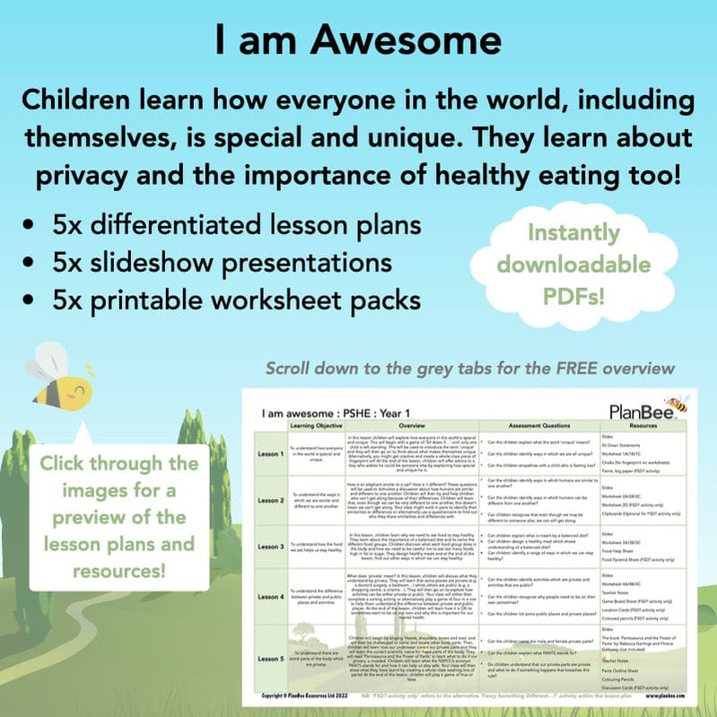 PSHE curriculum resources | PlanBee lesson packs