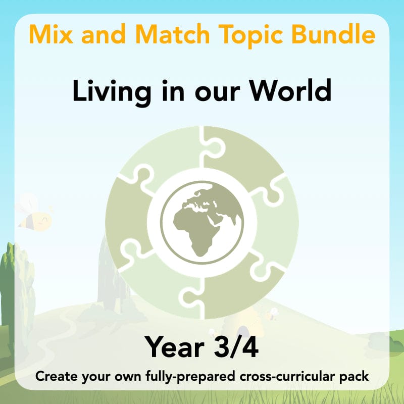 Living in our World KS2 Topic Bundle — PlanBee