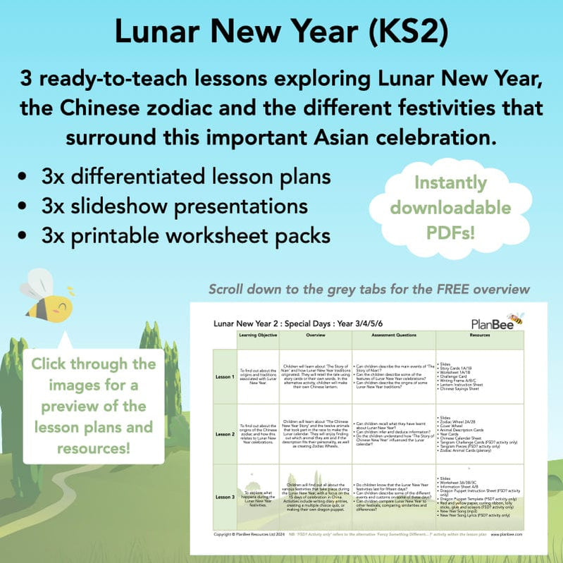 Special Days, Celebrations & Festivals Lessons by PlanBee