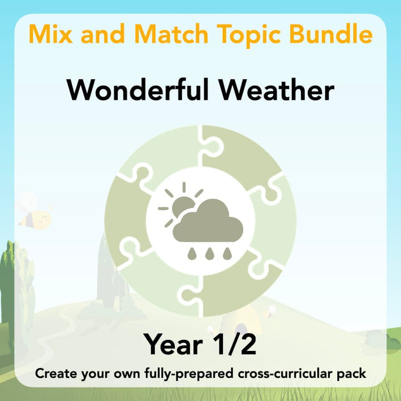 Year 1 Topics prepared cross-curricular packs by PlanBee