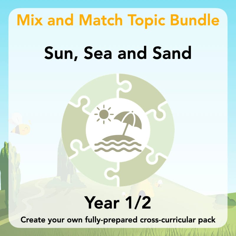 Sun Sea and Sand Topic KS1 Lesson Packs — PlanBee