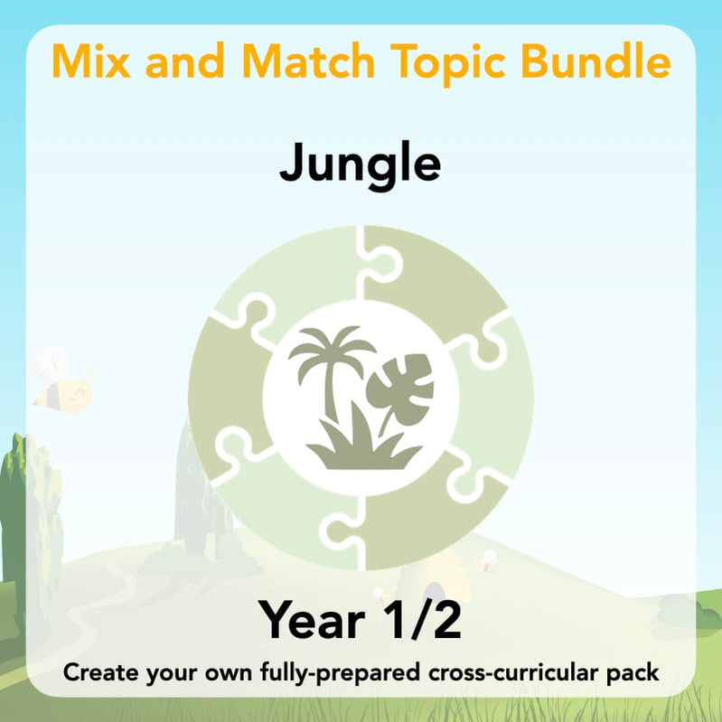 Year 1 Topics prepared cross-curricular packs by PlanBee