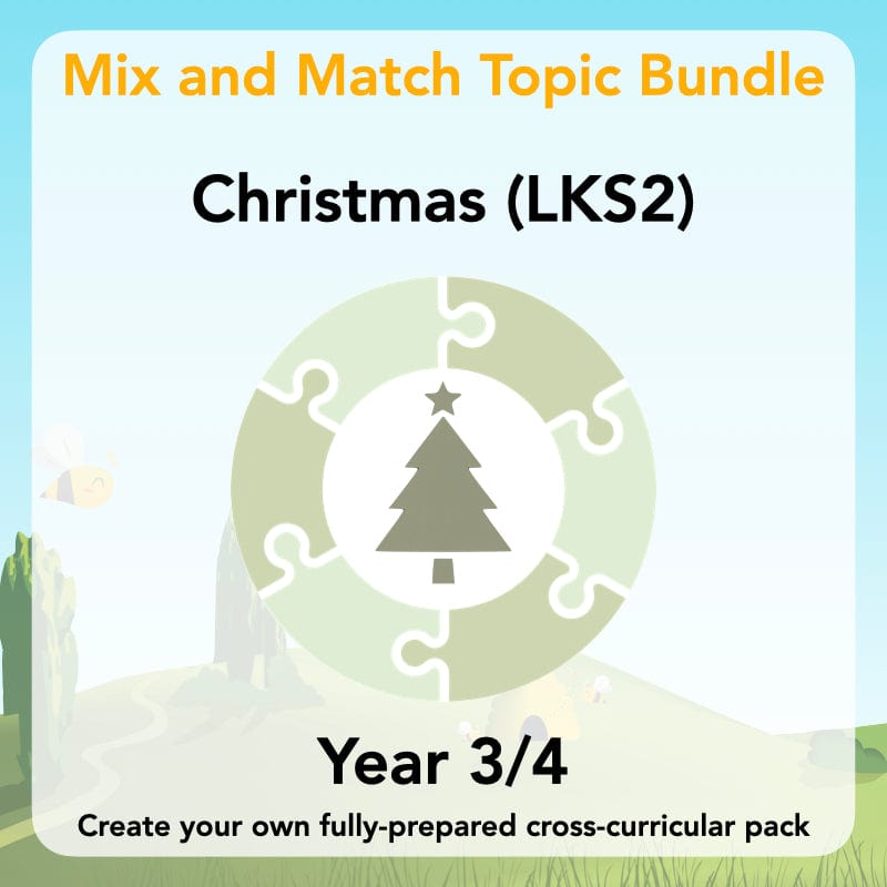 Christmas Topic Year 3/4 Lesson Packs by PlanBee