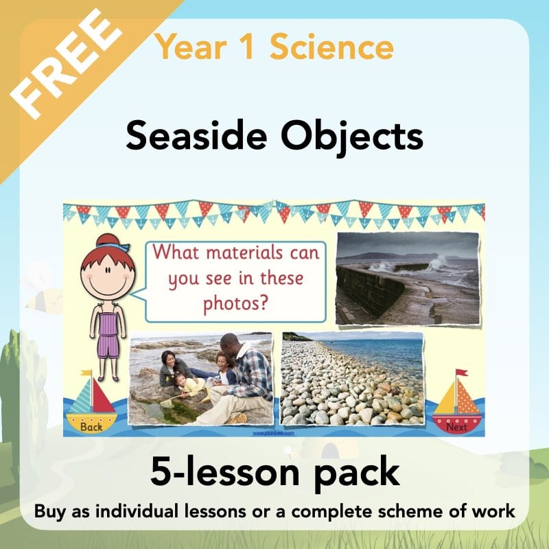 Year 1 Science Materials and their Properties by PlanBee