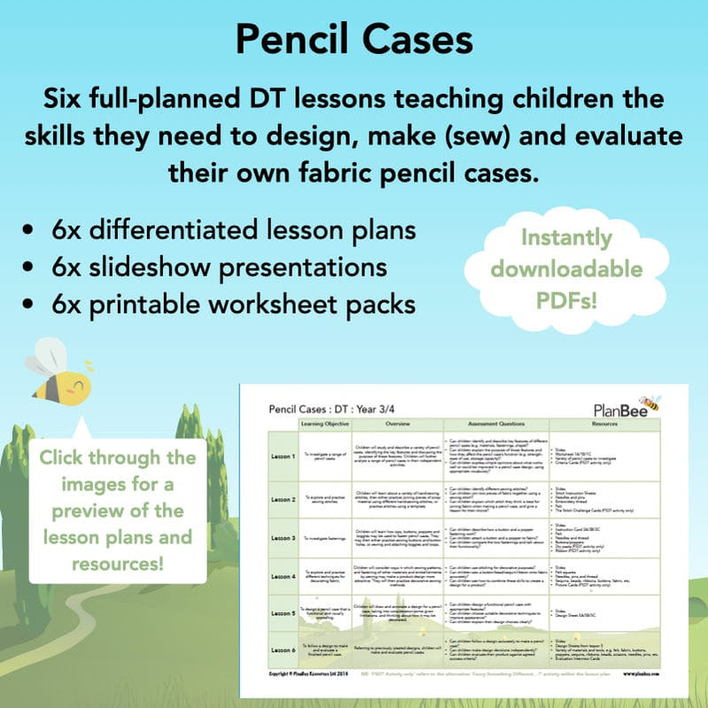 Design and Technology KS2 projects and lessons by PlanBee